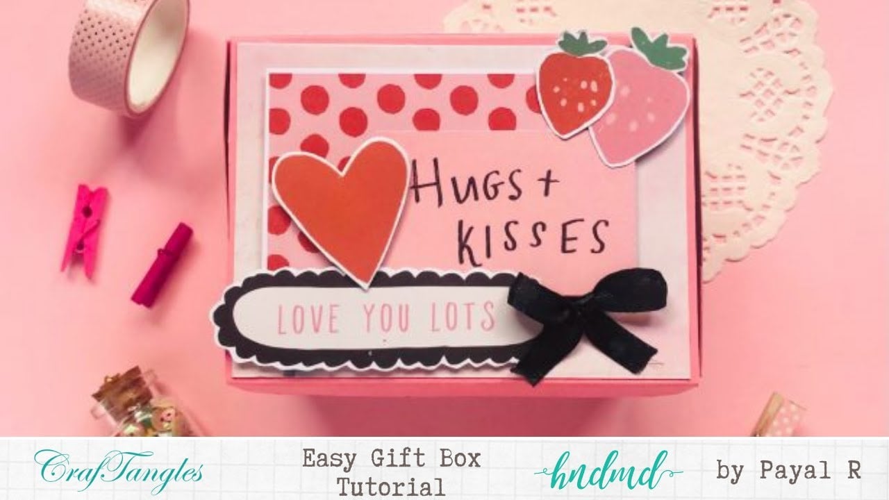Easy Gift Box Tutorial - HNDMD Blog