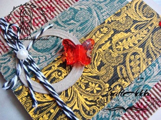 A Card using Corrugated Sheets - CraftAdda Blog