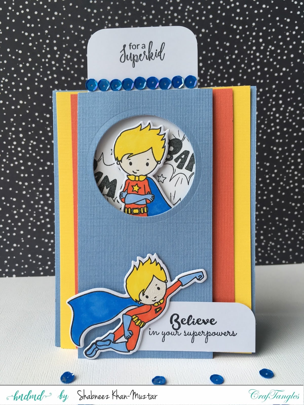 Super Boy Card And Gift In One - CraftAdda Blog