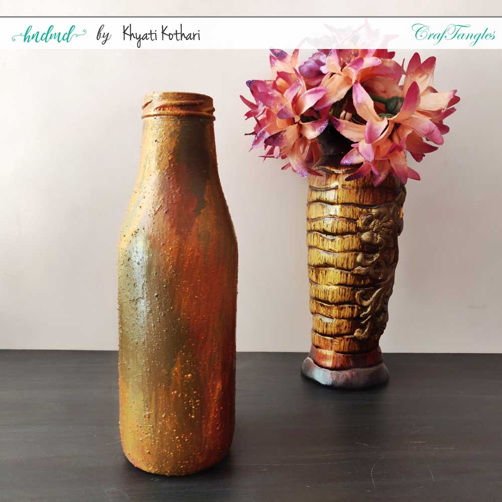 A few altered art ideas using CrafTangles products - CraftAdda Blog