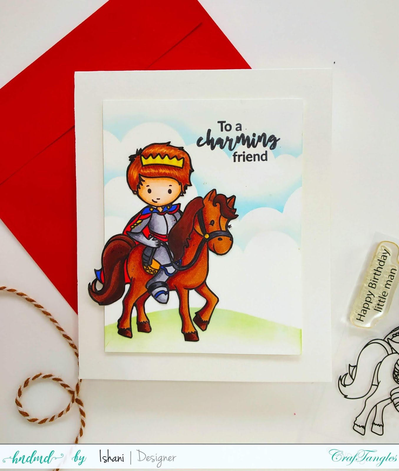 Little Princess and the Prince - cards - CraftAdda Blog