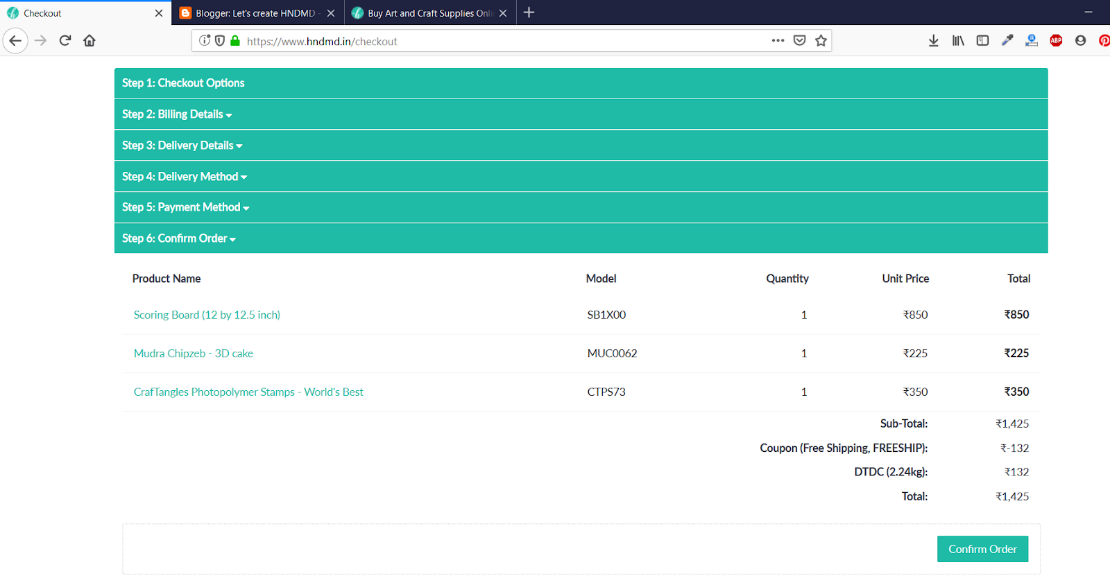 How to use coupon code during checkout at HNDMD - Checkout tutorial for ...