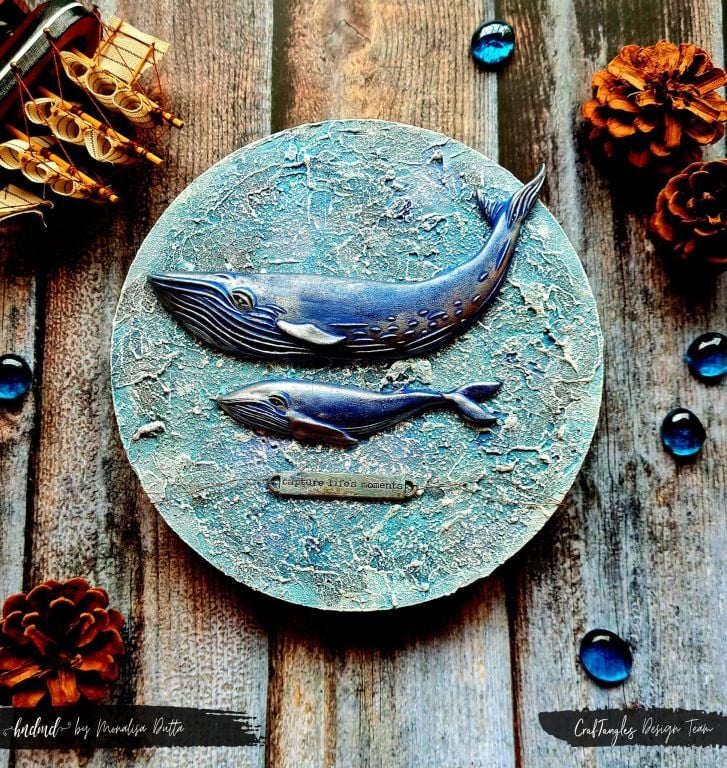 Beautiful 'Deep Sea' Mixed Media Project - CraftAdda Blog