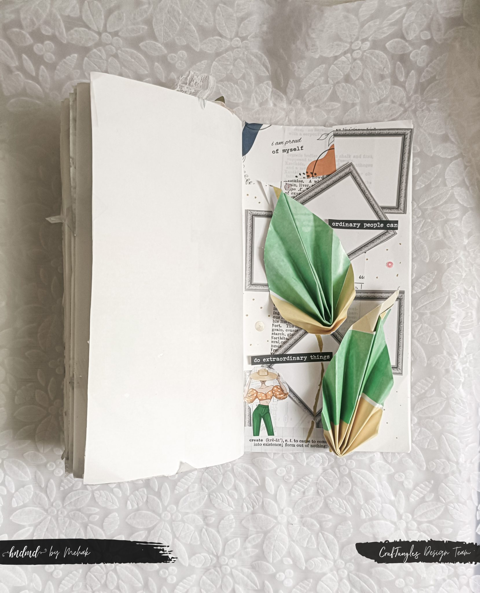 Beautiful Motivational Art Journal Page - CraftAdda Blog