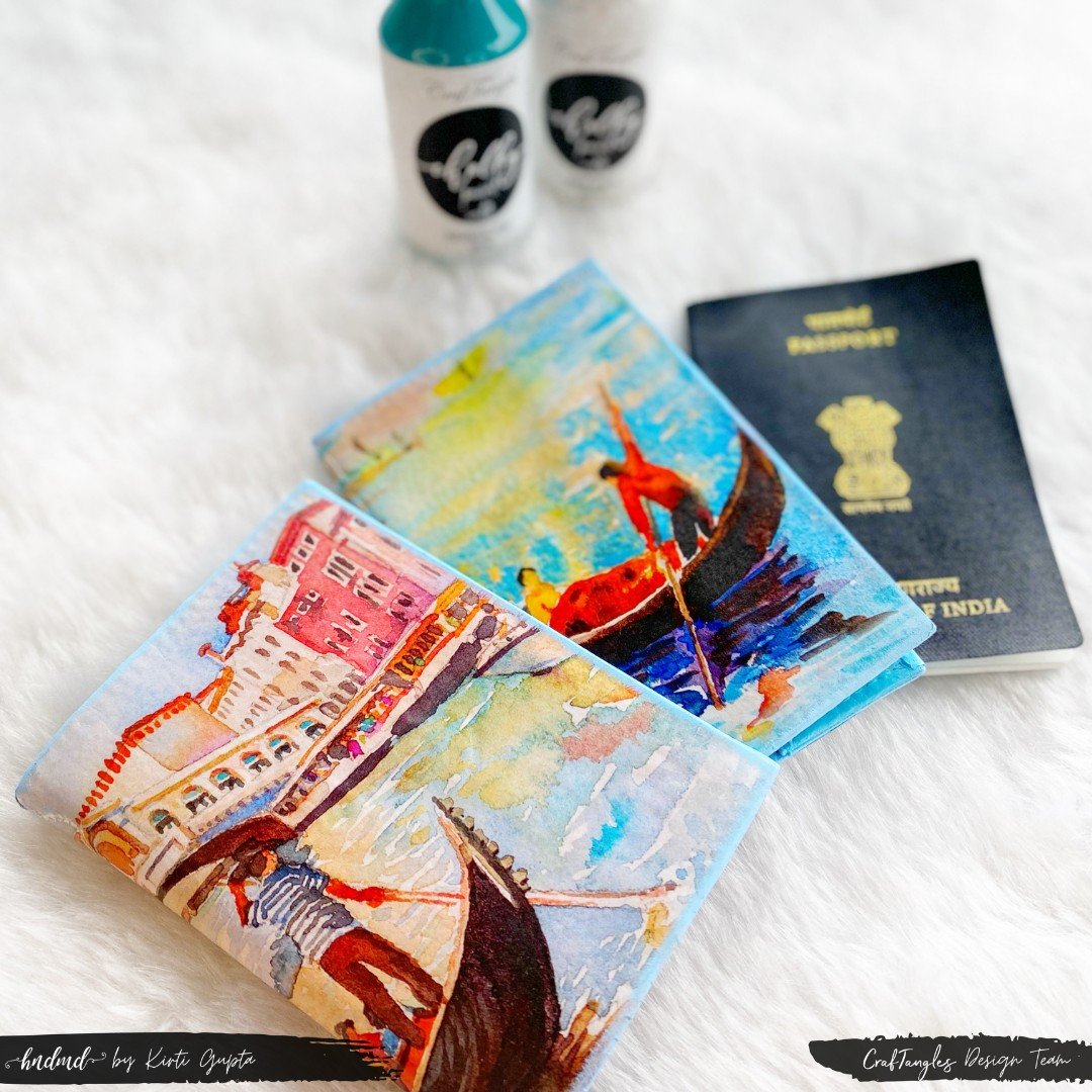 DIY Passport Cover - CraftAdda Blog