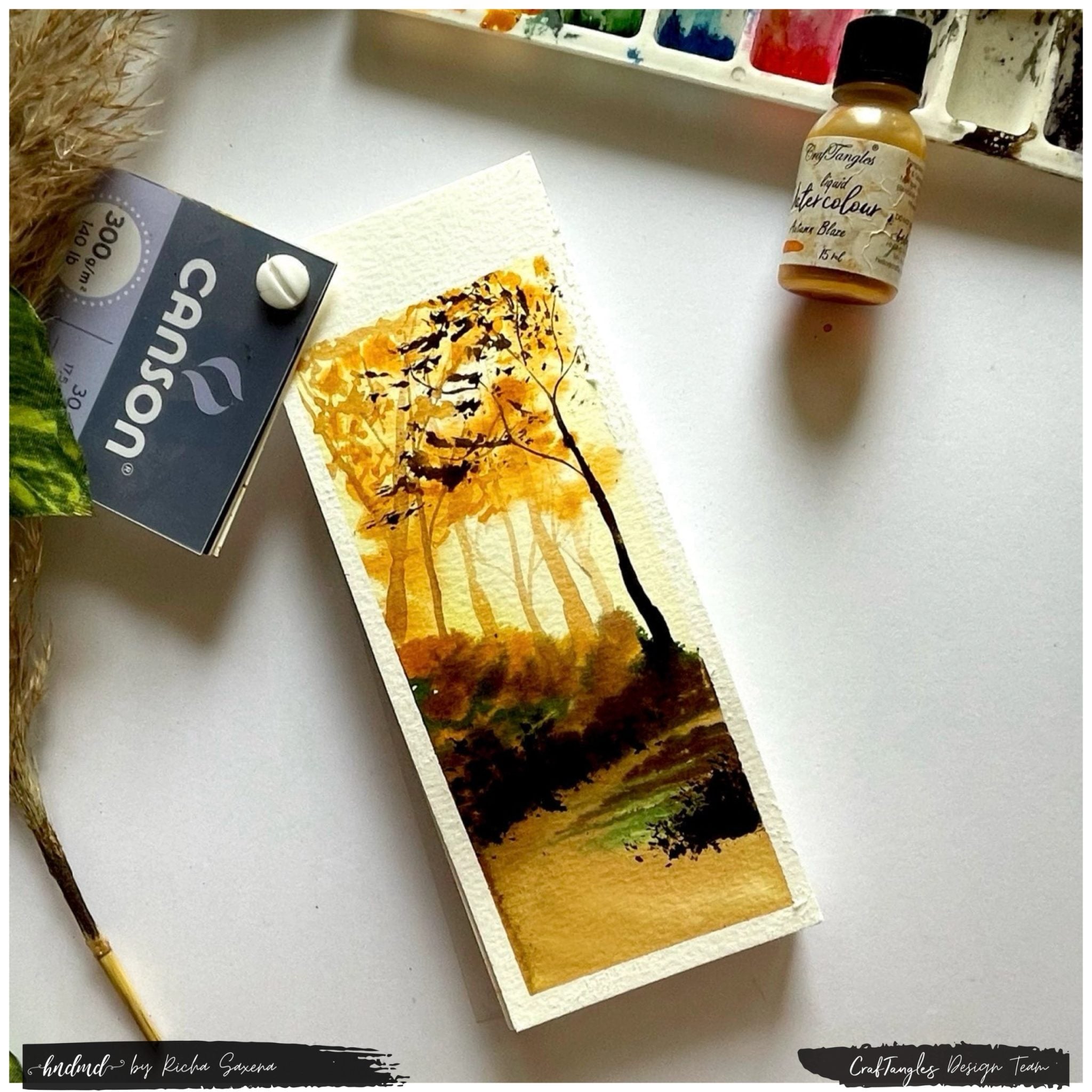 Morning Sunshine Watercolour Painting Craftadda Blog