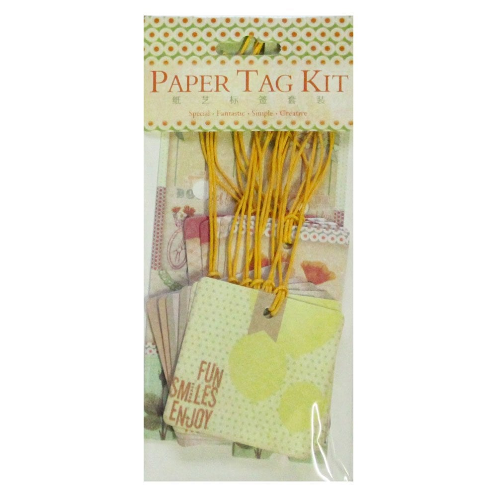 DIY Paper Tag Kit by EnoGreeting - Fresh - TK011 - CraftAdda