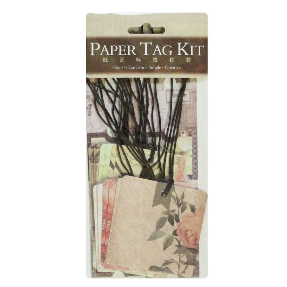 DIY Paper Tag Kit by EnoGreeting - Afternoon - TK016 - CraftAdda