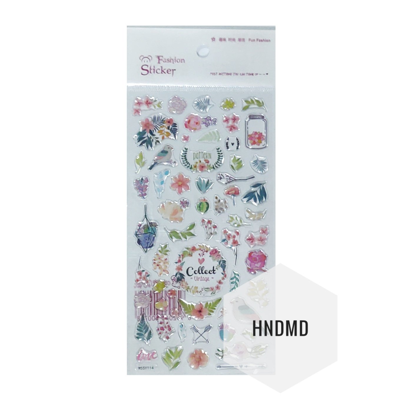 Epoxy Stickers - Collect Vintage - WSSY114 - CraftAdda